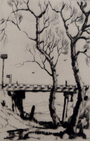 Fine Prints,Van Abbe, Albee, Arms, Benson, Ruth Chaney, Morgan Dennis ...